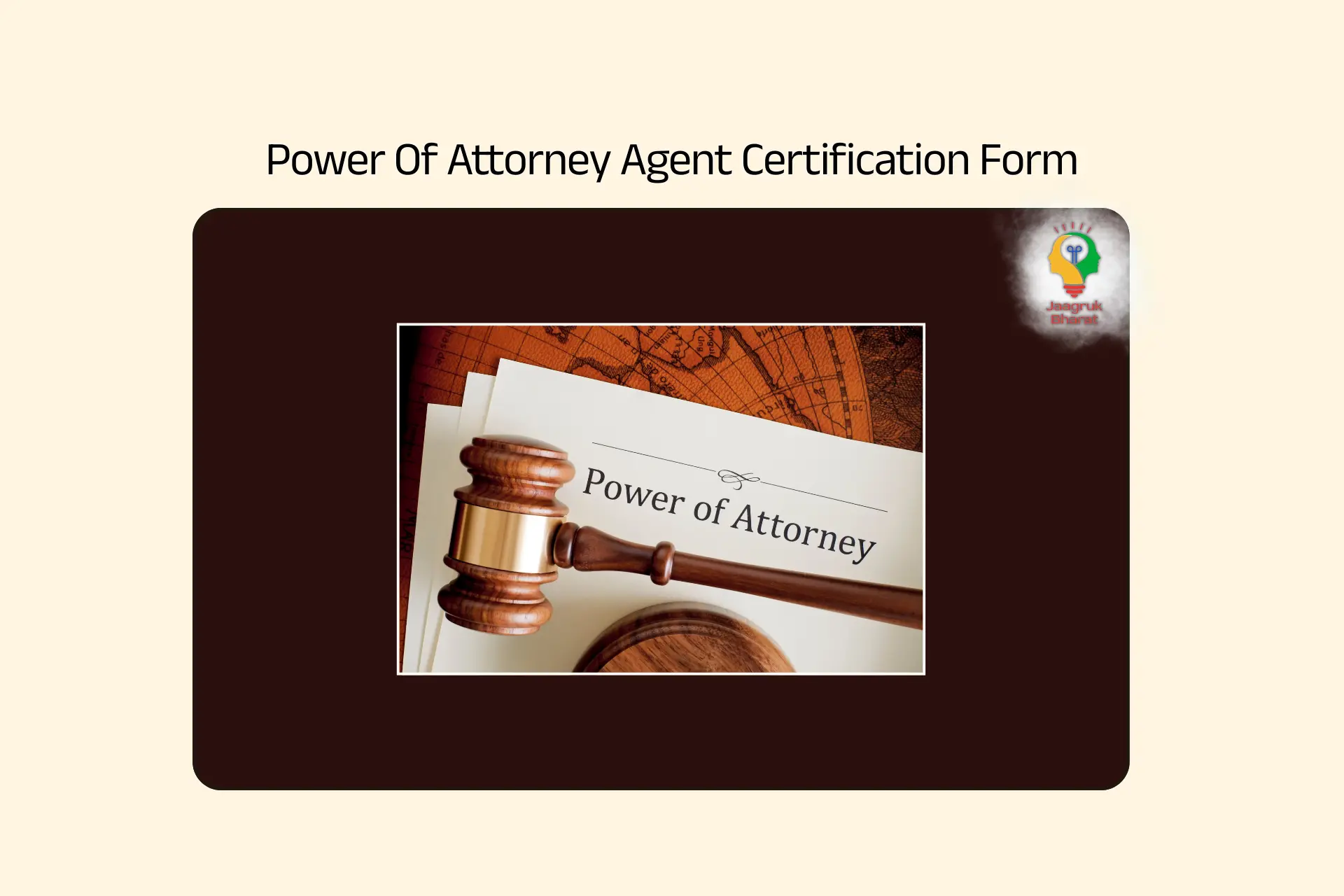 Power Of Attorney Certificate Registration Process