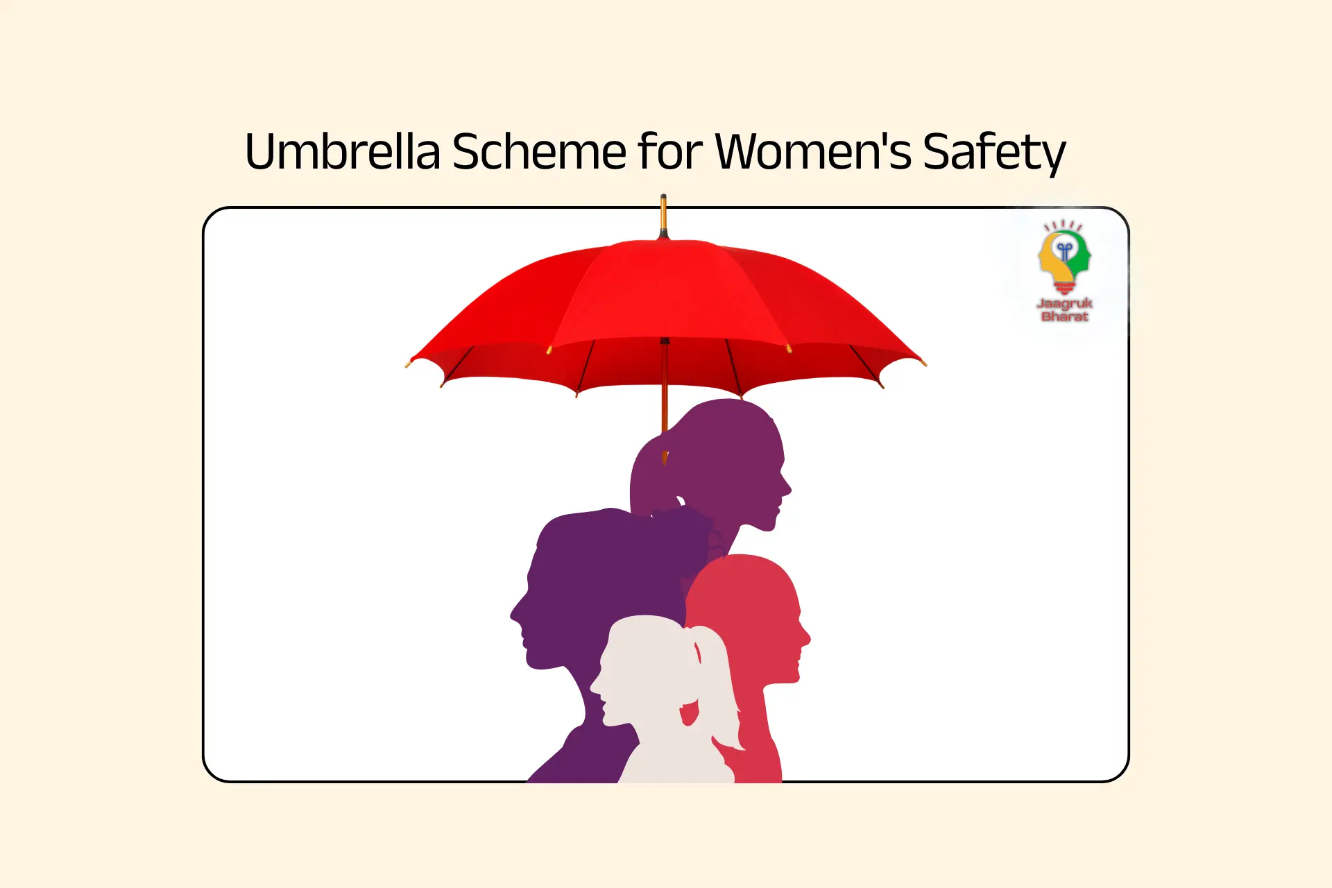 Stay Safe! Umbrella Scheme for Women's Safety