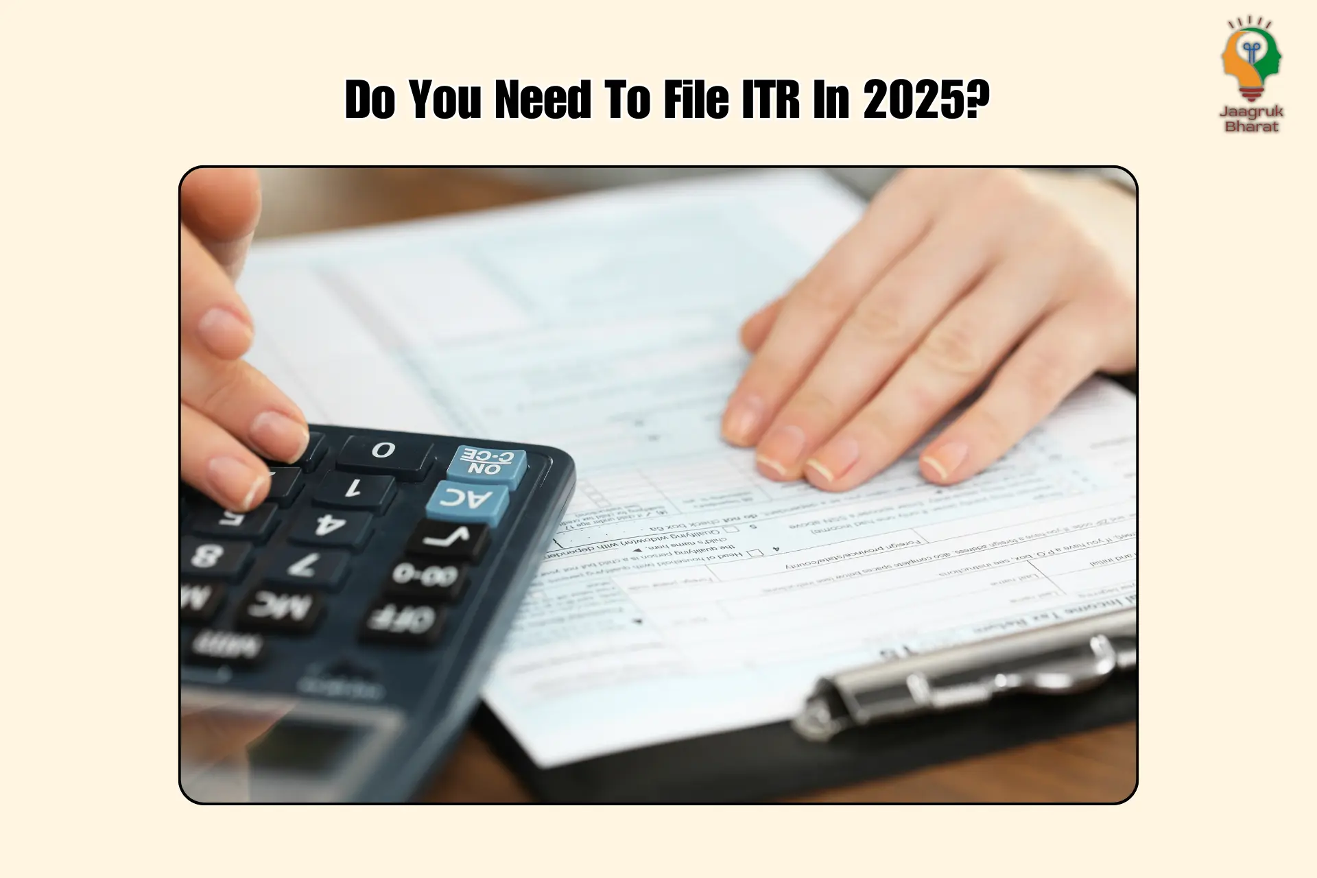 Minimum Income To File An ITR?