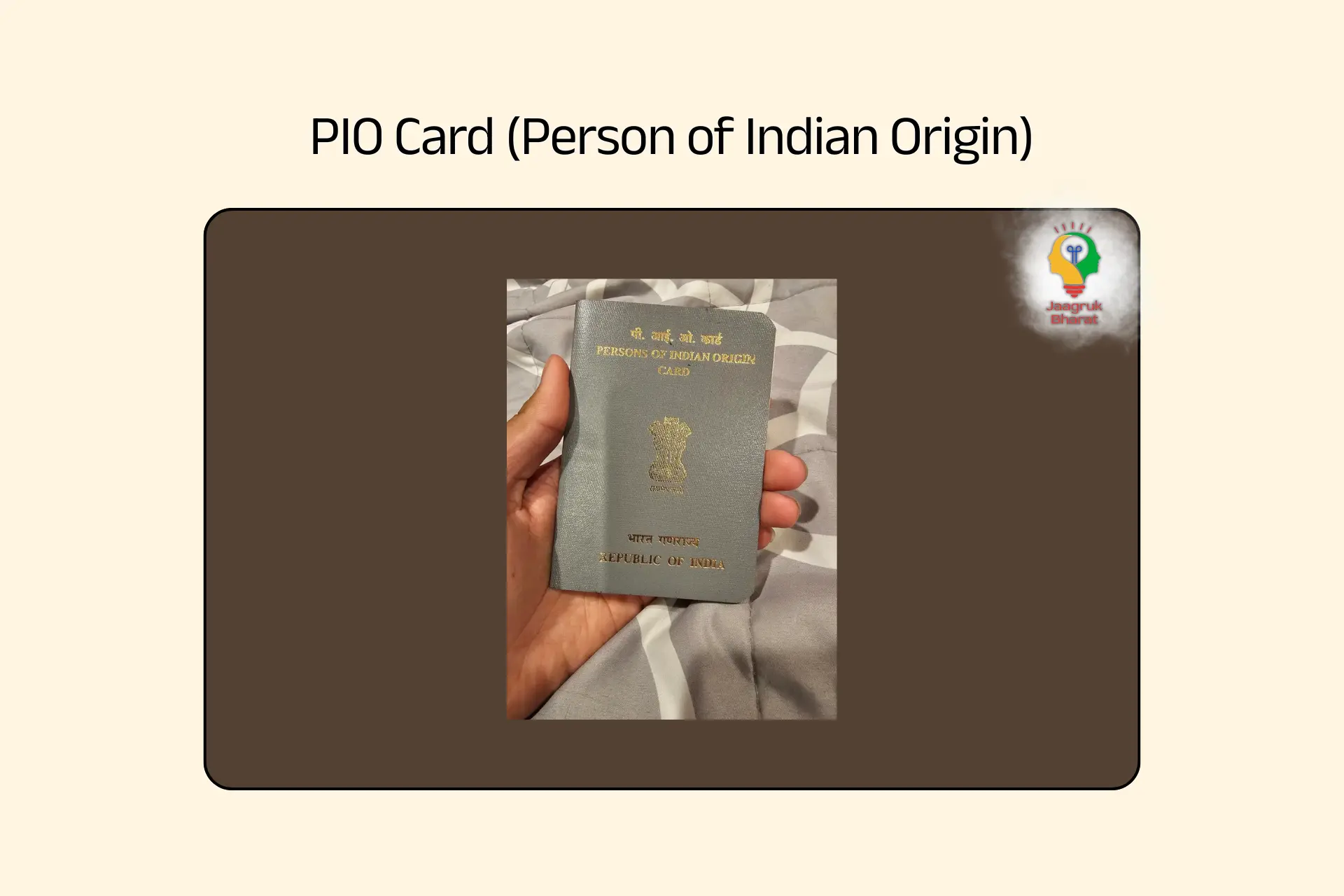 What Is A PIO Card (Person of Indian Origin)? A Complete Guide
